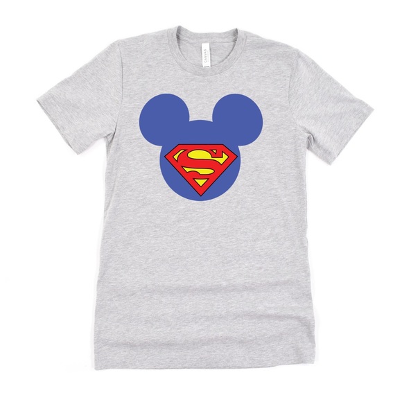Gildan | Shirts & Tops | Disney Mickey Mouse Superman Custom Made ...